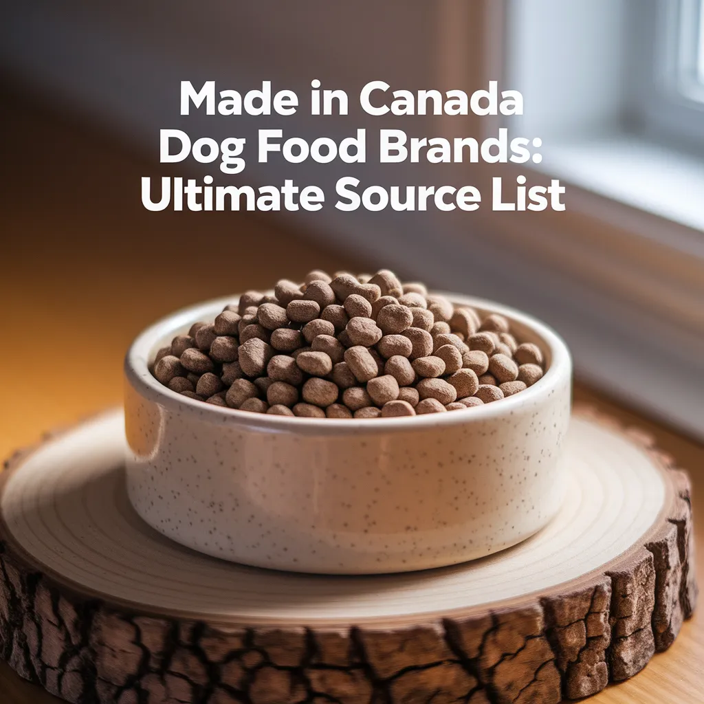 Made in Canada Dog Food Brands: Ultimate Source List